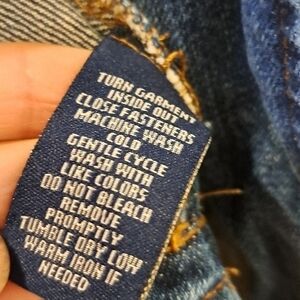 Chaps | Tops | Chaps Denim Vest Size S Blue Jean Denim Sleeveless ...